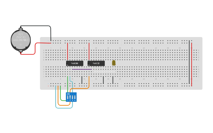 Circuit design SIMULADOR-SEM3 - Tinkercad