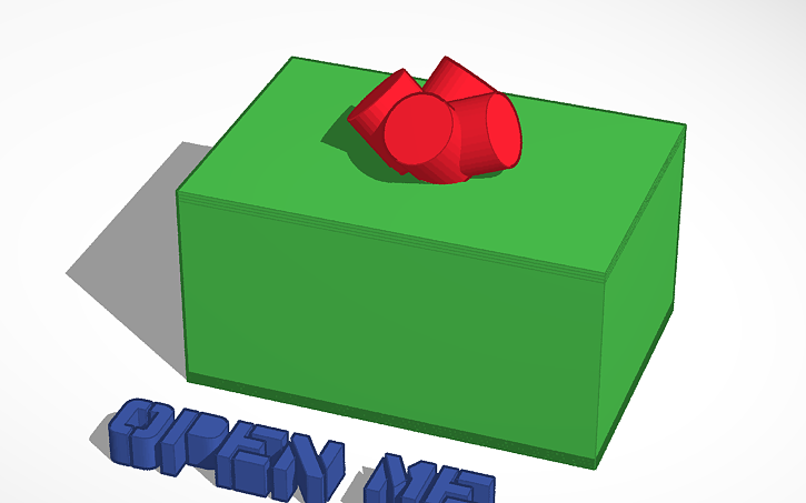 3D design box of goodies | Tinkercad
