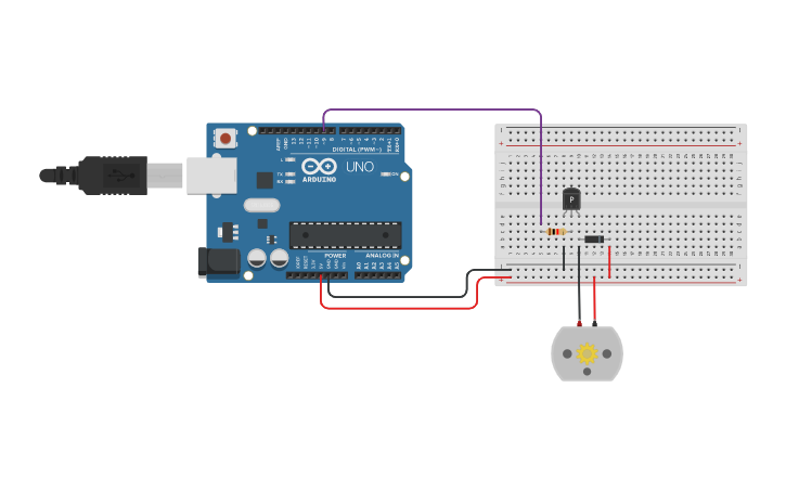 Circuit Design Arduino Dc Motor Tinkercad 0284