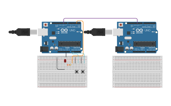 Circuit design Communication série_eleve | Tinkercad