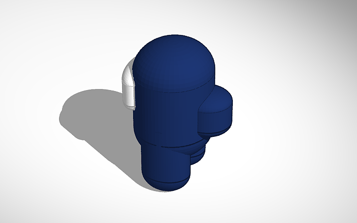 3D design AMONG US - Tinkercad