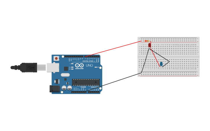 Circuit design Arduino - Tinkercad