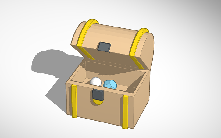 3D design Chest - Tinkercad