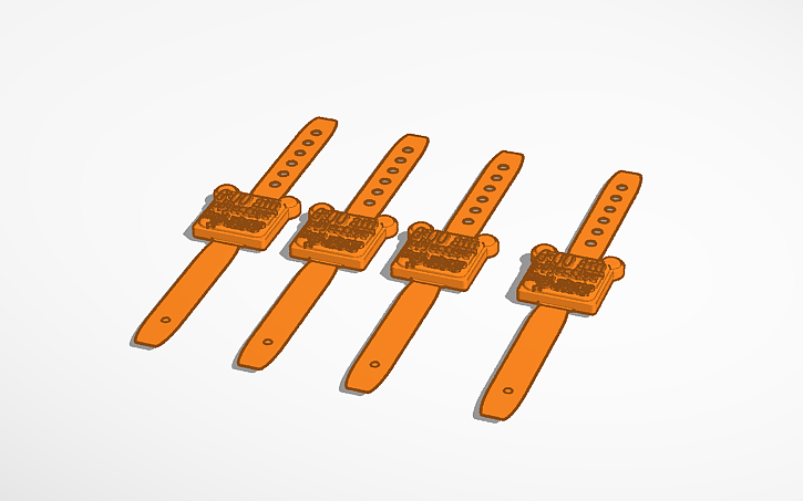 3D design faz watch - Tinkercad