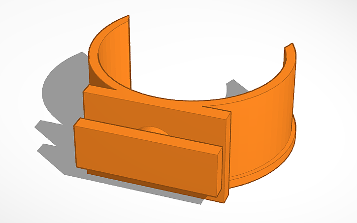 3D design Держатель поилки для грызунов | Tinkercad