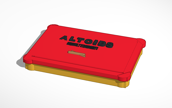 3D design ALTOIDS | Tinkercad