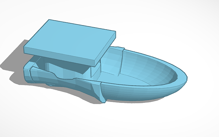 3D design boat | Tinkercad