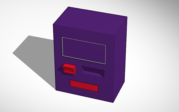 3D design Mondelez Vending Machine - Tinkercad