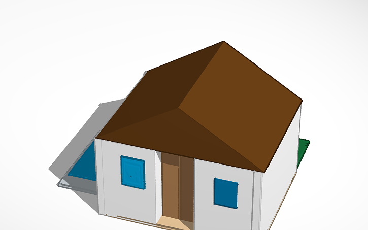 3D design Dream house - Tinkercad