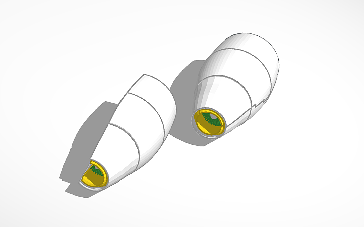 3D design jet engine - Tinkercad