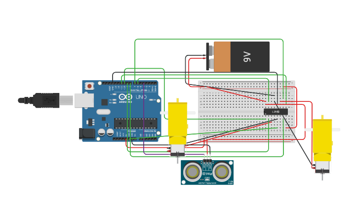 Circuit design Final Design | Tinkercad