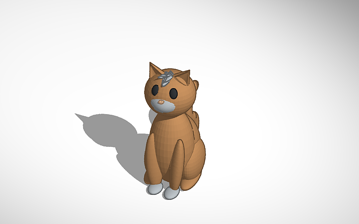 3d Design Cat Tinkercad