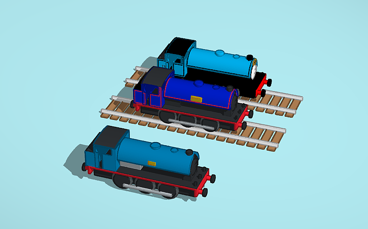 3D design RESTORATION UPDATE Wilbert The Forest Engine (Hunslet ...