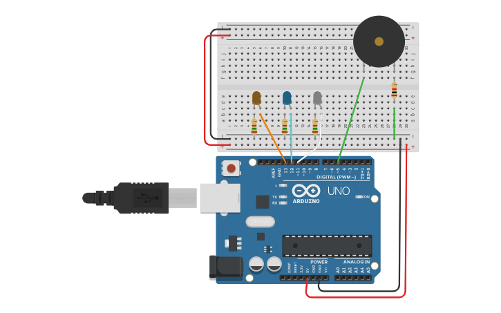 Circuit design PC - Tinkercad