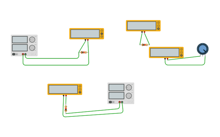 Circuit design Multimeter - Tinkercad