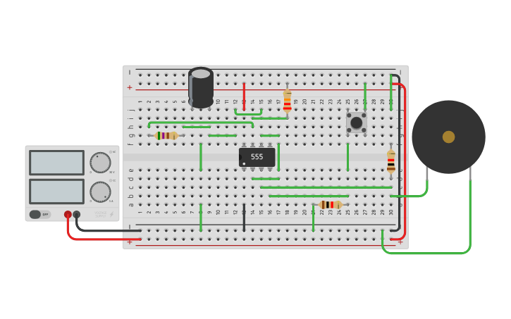 Circuit design Water Level Circuit | Tinkercad