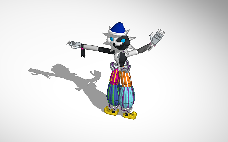 3D design sundrop and moondrop - Tinkercad