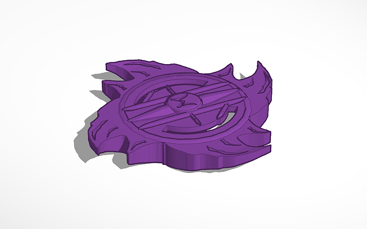 3D design beyblade - Tinkercad