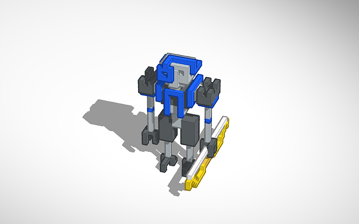 3D design Archer Bot Clone Drone in the Danger Zone | Tinkercad