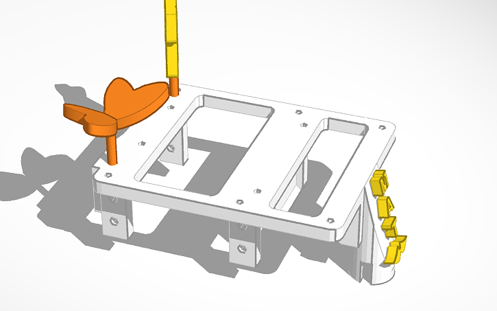 3D design Gifted Bot Mat - Tinkercad