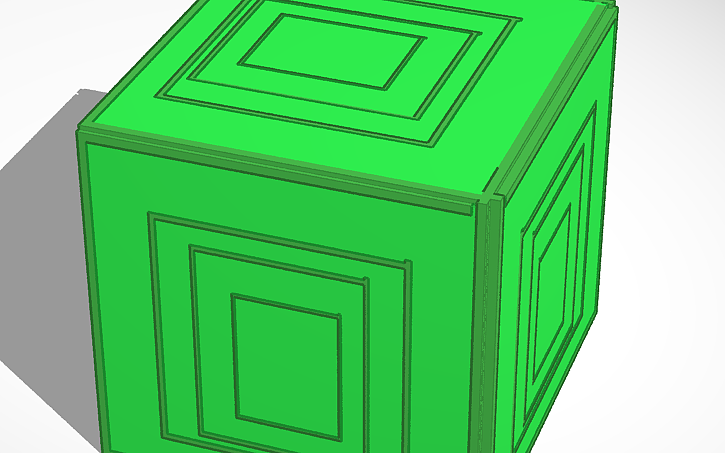 3D design Emerald Block | Tinkercad