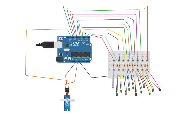 Circuit design modulo - Tinkercad