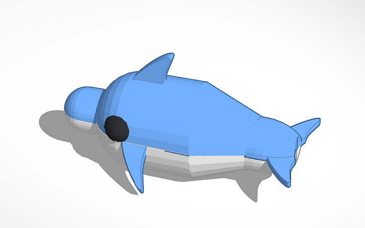3D design Adopt me dolphin | Tinkercad