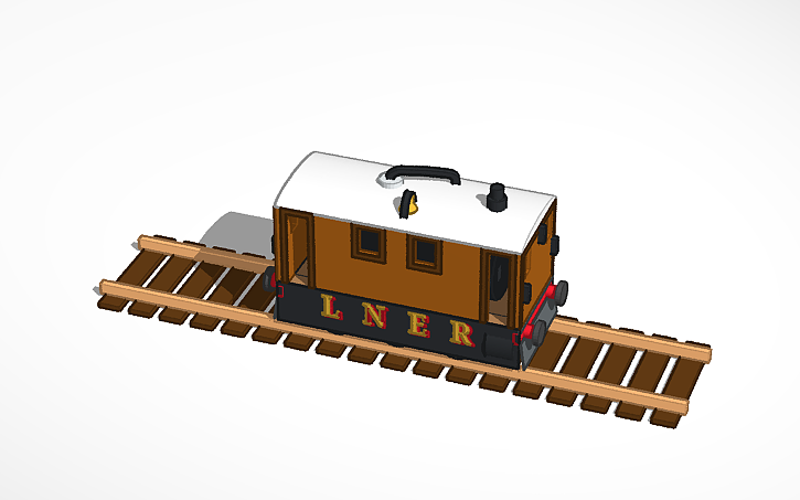 3D design LNER J70/GER C53 0-6-0 Tram (Toby's Brothers) - Tinkercad