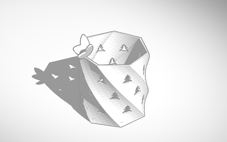 3D design Pen container 1 - Tinkercad