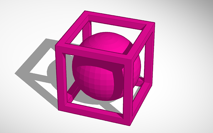 3D design impossible box - Tinkercad