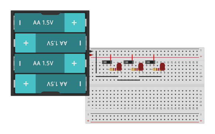 Circuit design Circuit 3 | Tinkercad