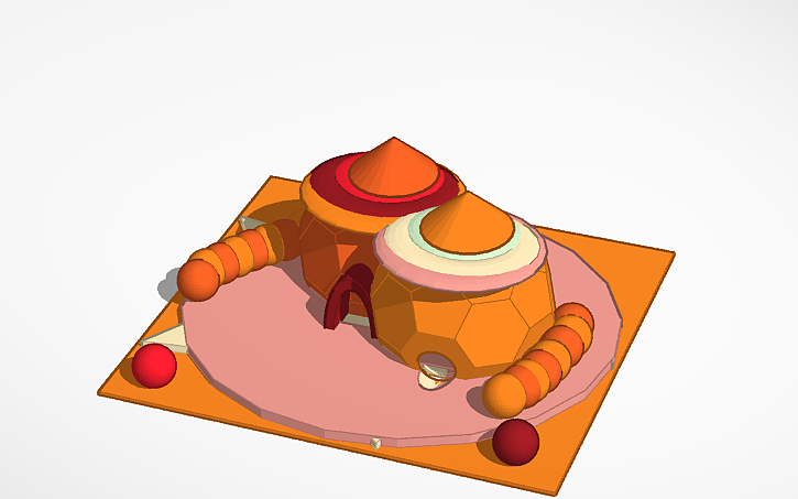 3D design Copy of Aurelia Institute Truncated Icosahedron - Tinkercad