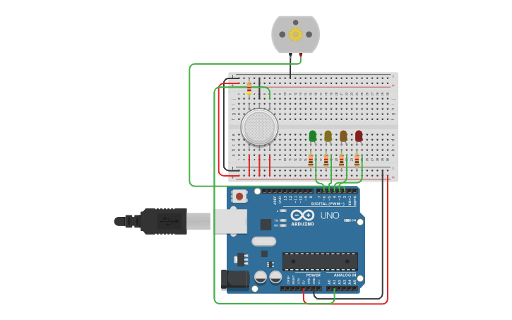 Circuit design Ejercicio 3 | Tinkercad