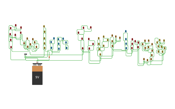 Circuit design Sign Project | Tinkercad