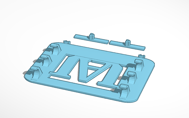 3d Design My Hero Academia Inking Shelf Tinkercad
