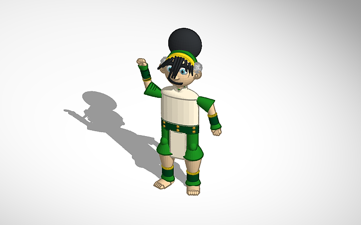 3D design Toph Beifong Eddie | Tinkercad