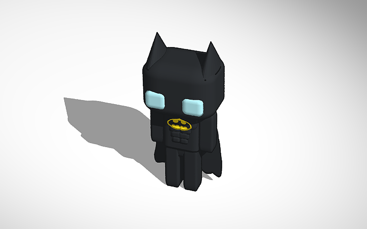 3D design BATMAN!!! - Tinkercad