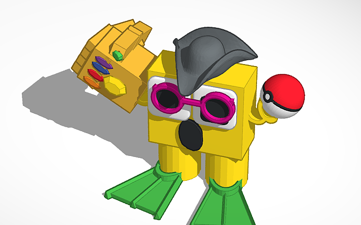 3D design funny mr meme | Tinkercad