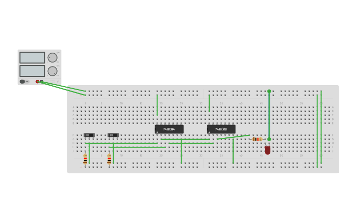 Circuit design Act 3 Table C | Tinkercad