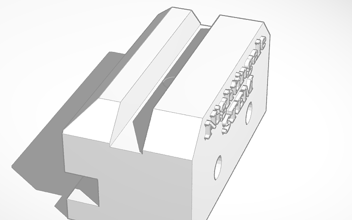 3D design PLTW Assembly-Line Block - Tinkercad