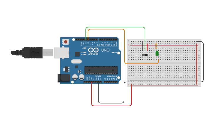 Circuit design Slide-switch-with-led - Tinkercad