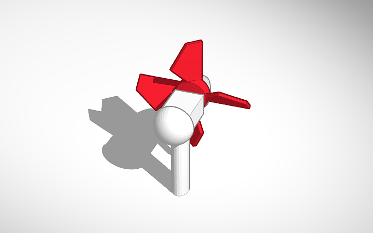 3D design Wind mill - Tinkercad