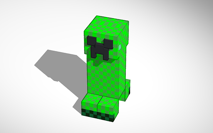 3D design Minecraft-creeper | Tinkercad