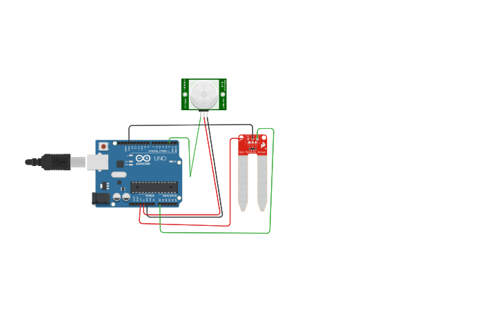 Circuit design ETS ROBOTIKA - Tinkercad
