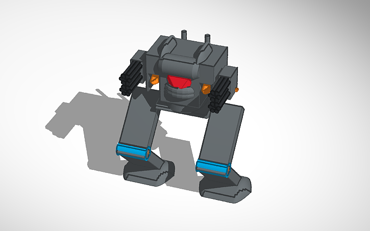 3D design keirans tittan mk1 robot (war robots) | Tinkercad