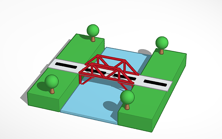 3D design Preetham HW Bridge | Tinkercad