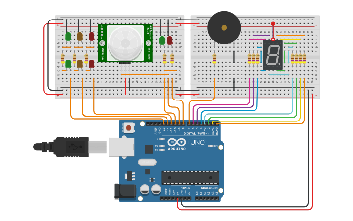 Circuit Design Mini Project Tinkercad