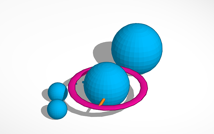 3D design Solar System Elaine, Paola, Cam | Tinkercad