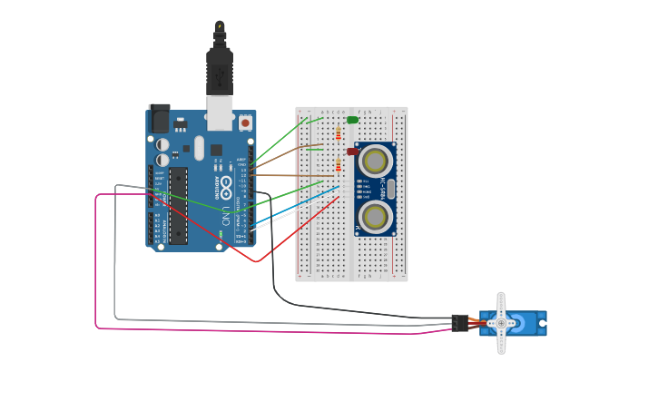 Circuit design Exercice 13 | Tinkercad