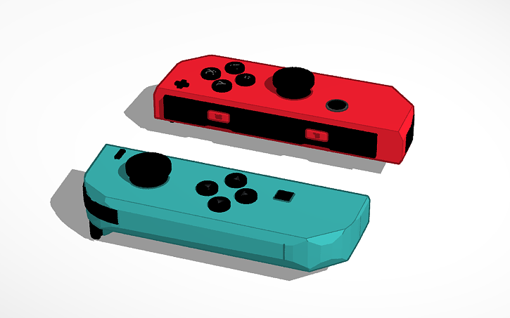 3D design Nintendo Switch Joy-cons - Tinkercad